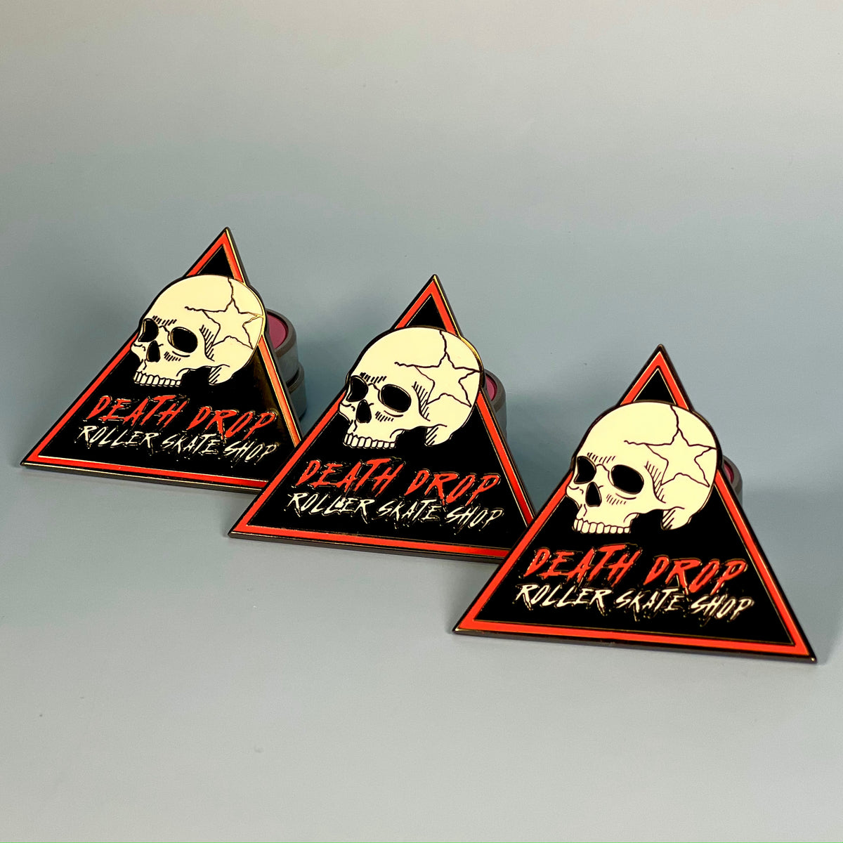 Death Drop Pin – Death Drop Roller Skate Shop