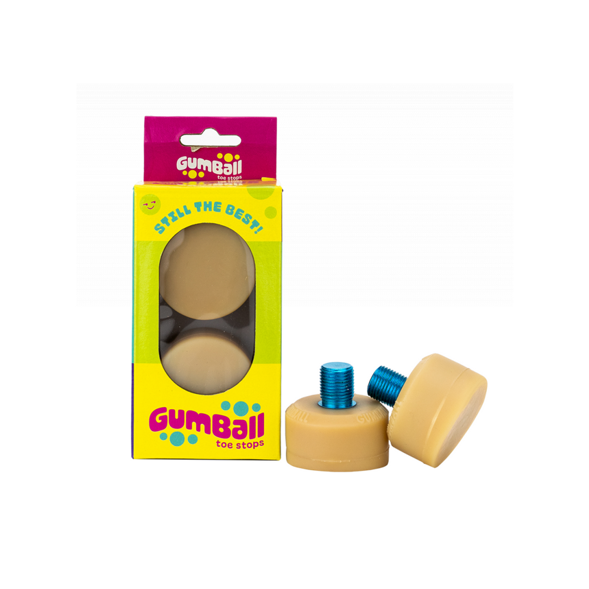 Gumball Toe Stops - Long Stem 30mm – Death Drop Roller Skate Shop